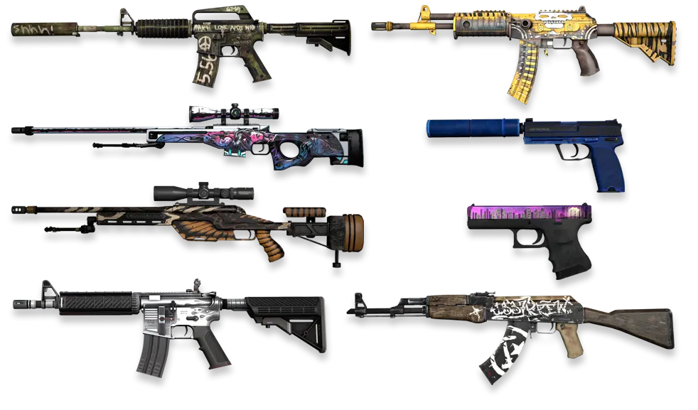 反击2（CS2）中最好的武器：每个玩家的首选 - Mzdya.com