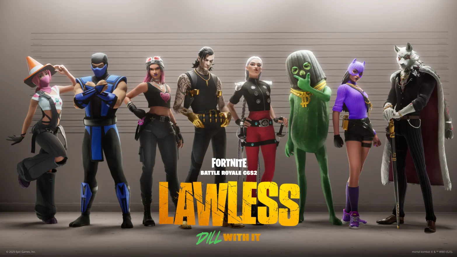 Fortnite第6章第2季标题为Lawless，包括零下 - Mzdya.com