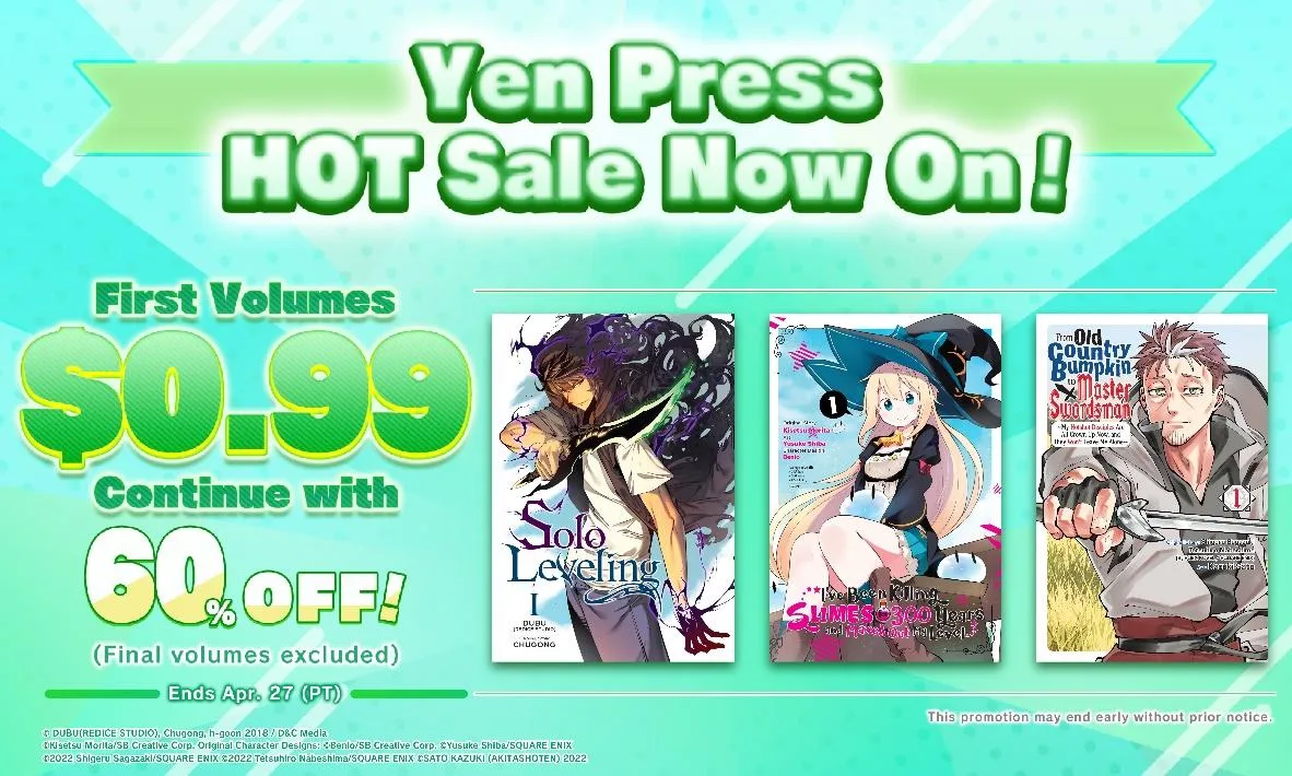 MANGA MIRAI 新增主要 Yen Press 漫画和漫画标题，包括独奏升级 - Mzdya.com