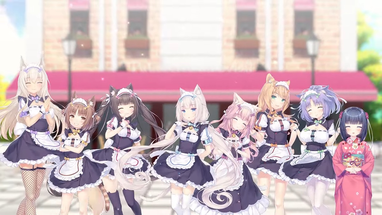 Nekopara Sekai Connect揭示了PC和移动 - Mzdya.com