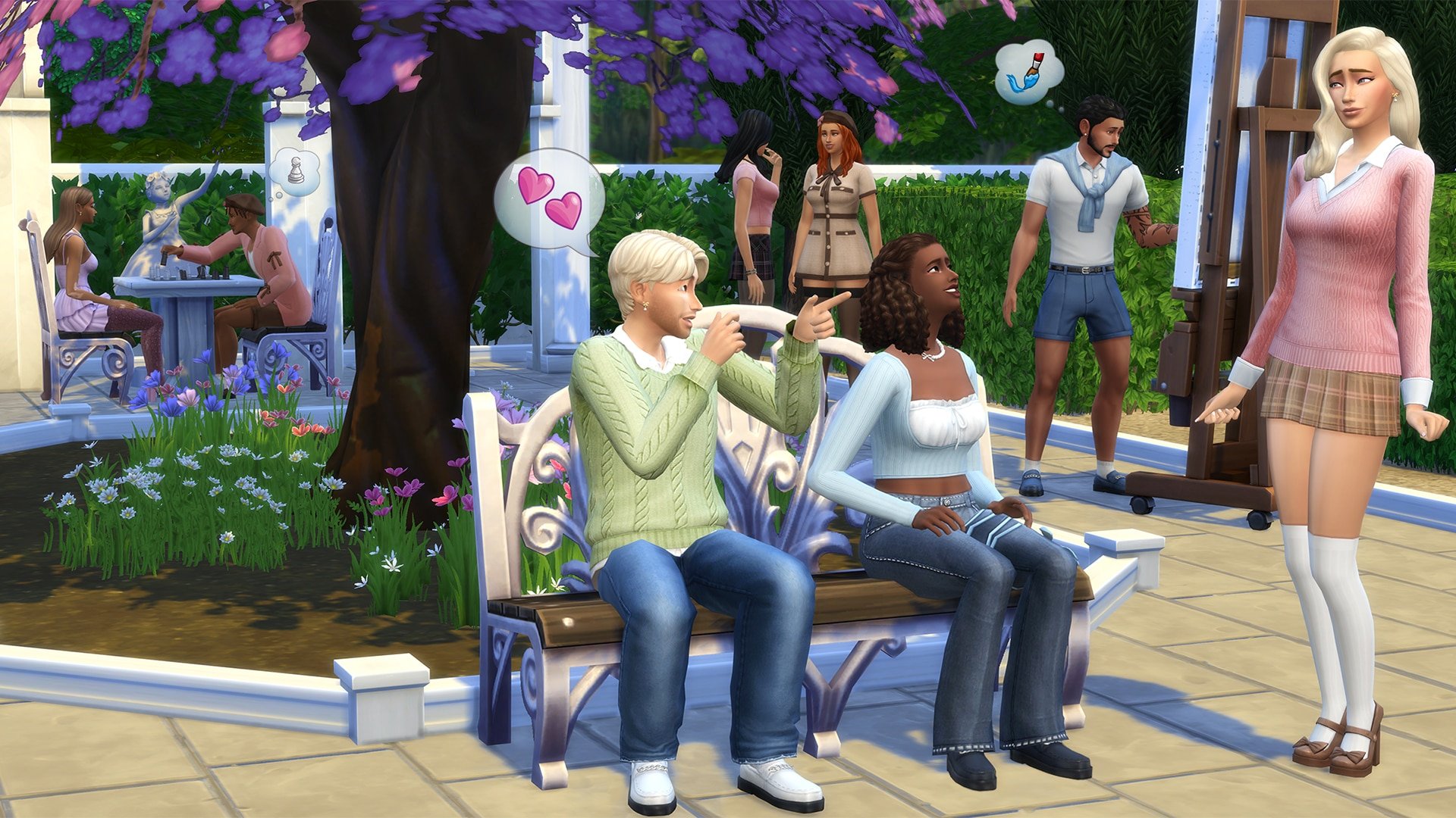 New The Sims 4 Creator套件现在出去：光滑的浴室和甜美的魅力