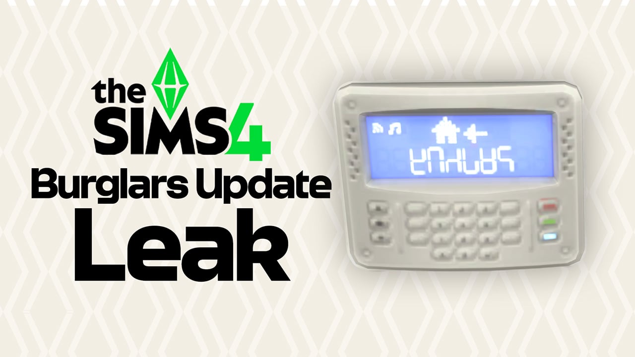 模拟人生4窃贼更新泄漏：首先查看功能 - Mzdya.com