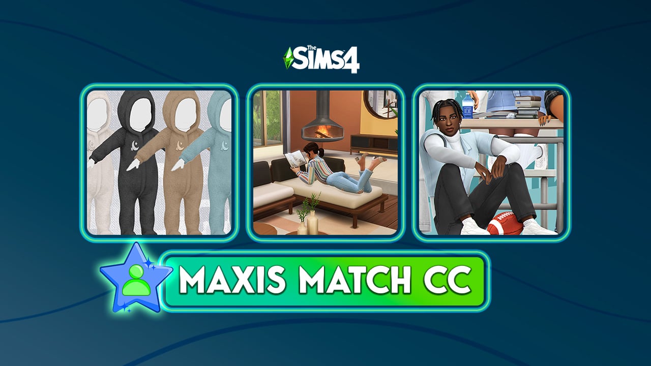 模拟人生4 Maxis Match CC：2023年完整的指南和选拔 - Mzdya.com