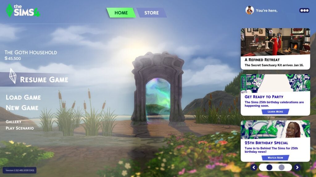 更新后的《模拟人生 4》主菜单 Mod 现已推出！ - Mzdya.com