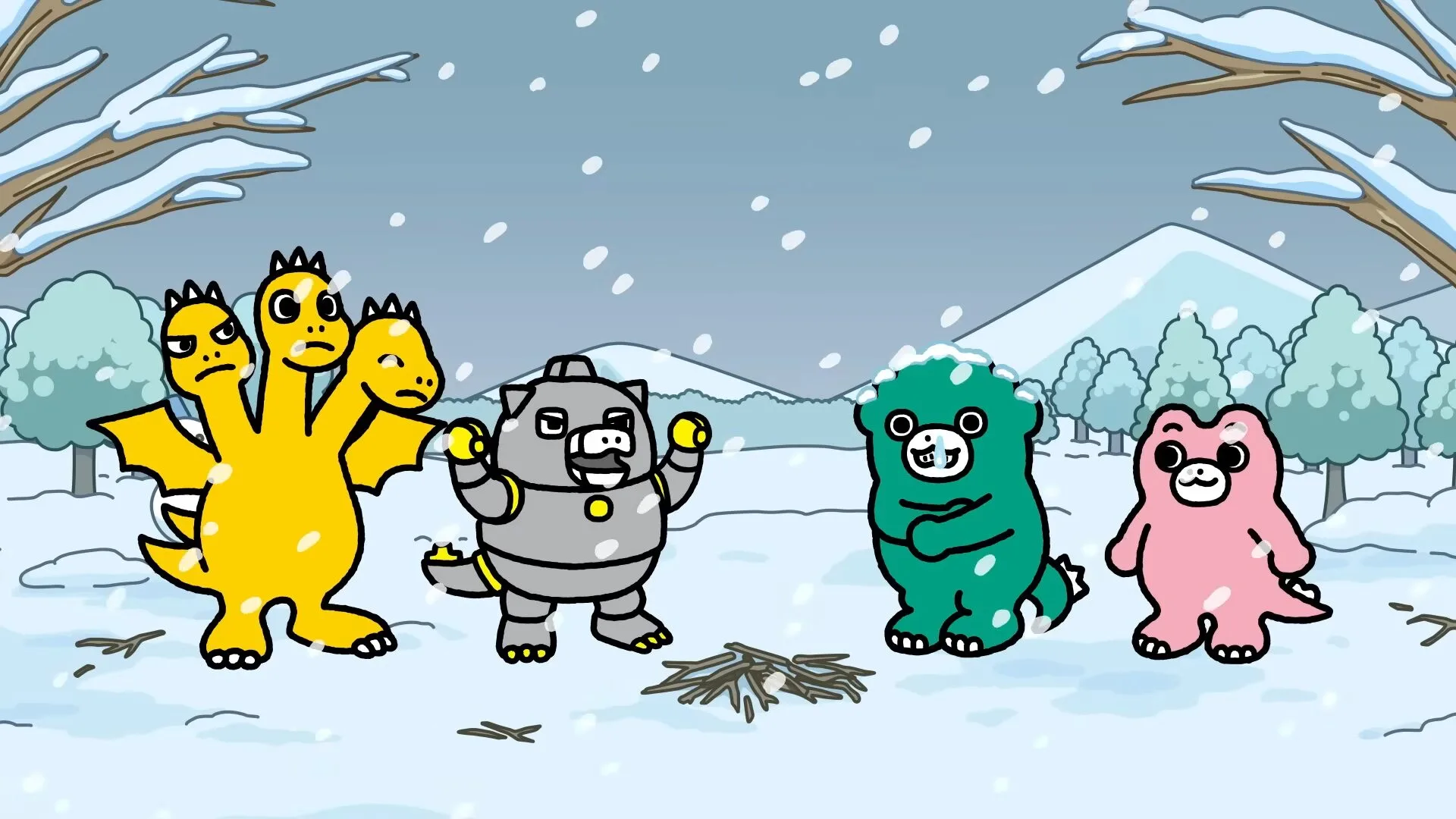 Chibi Godzilla再次突袭电视连续剧将于7月2日首映 - Mzdya.com