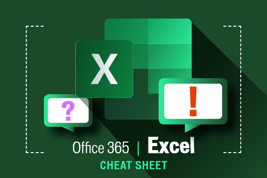 Microsoft 365 版 Excel 备忘单 - Mzdya.com